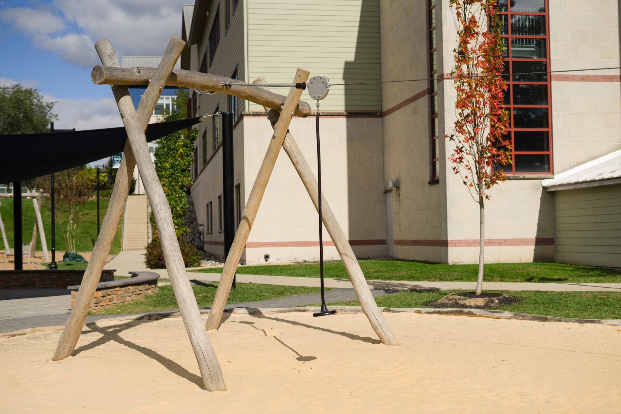 A-Frame Cableway No.1 Robinia | Playground Equipment