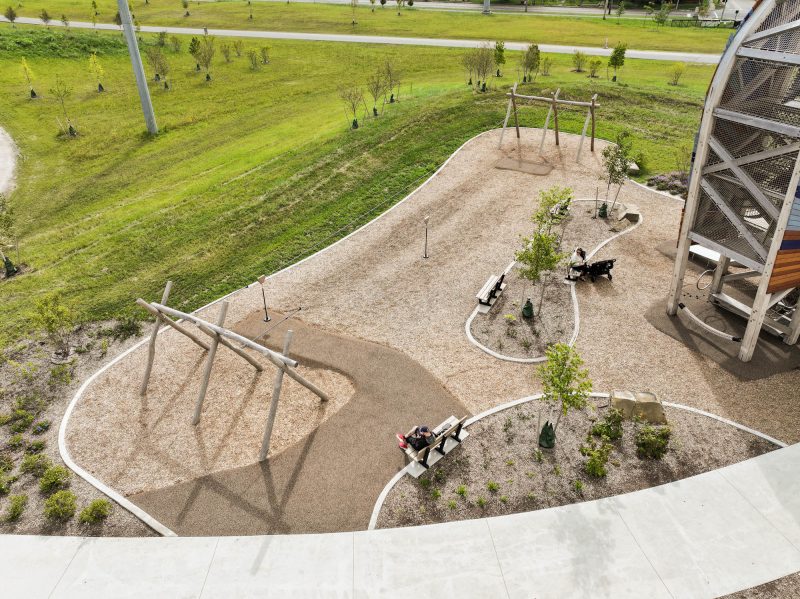 A-Frame Cableway No.3 Robinia | Playground Equipment