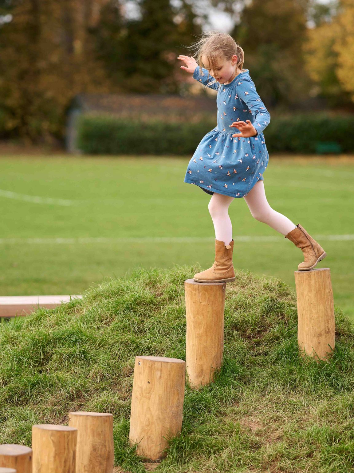 Stepping Stump 220rd Robinia | Playground Equipment