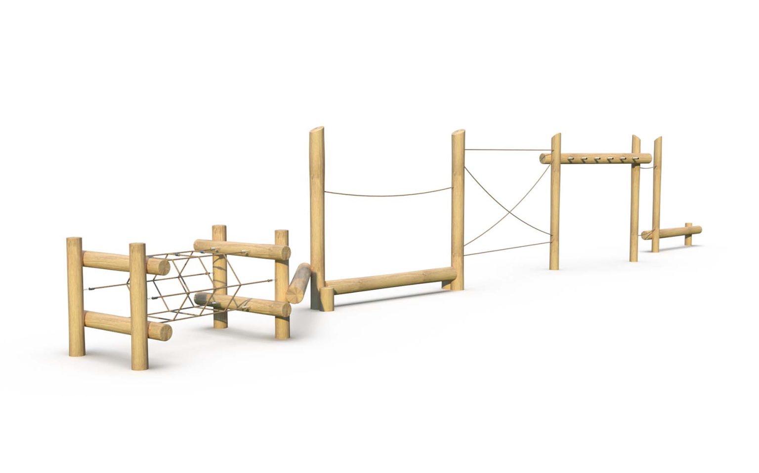 Trim Trail Combo No.5 Robinia | Playground Equipment